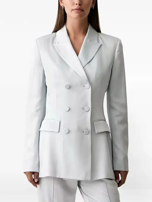 TRUSSARDI Double-breasted Peaked-lapels Blazer