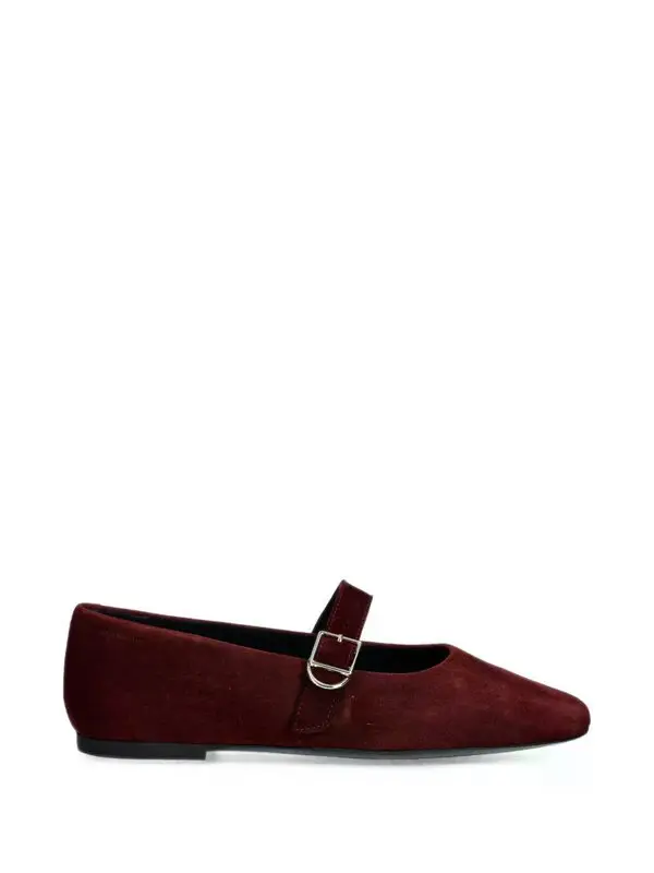 VAGABOND SHOEMAKERS Jolin Suede Ballet Flats - Red