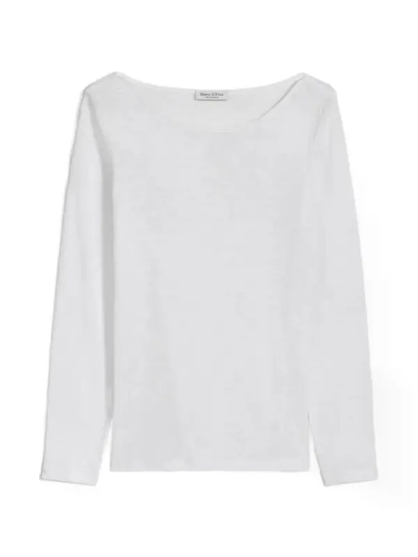 Marc O'polo Slub-effect Boat-neck T-shirt