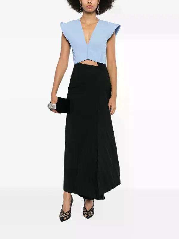 Maticevski Bonded Combat Top - Blue