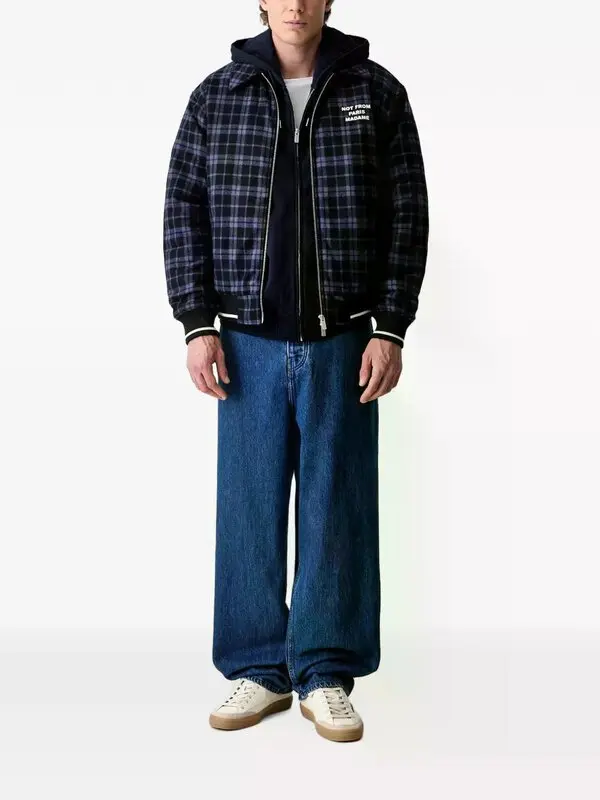 Drole De Monsieur Wide Leg Denim Jeans