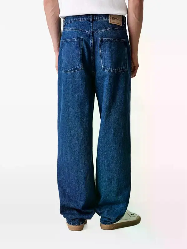 Drole De Monsieur Wide Leg Denim Jeans