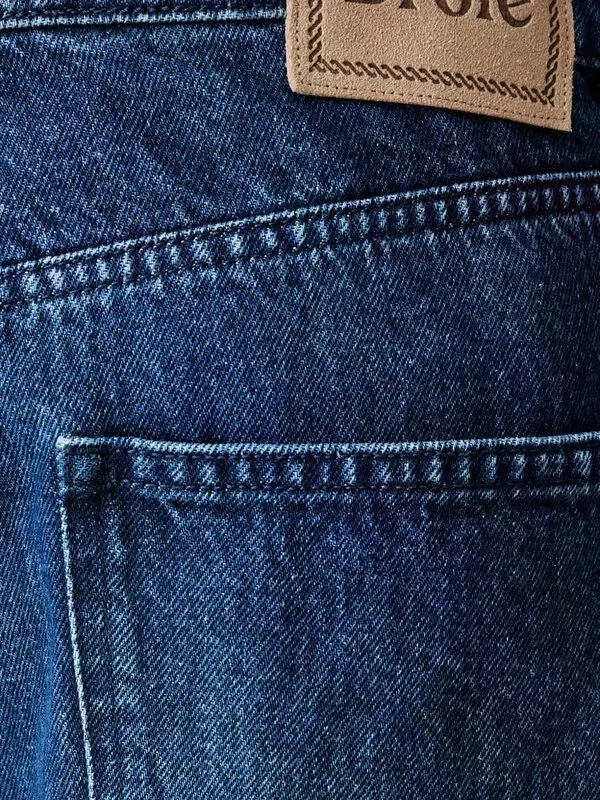 Drole De Monsieur Wide Leg Denim Jeans