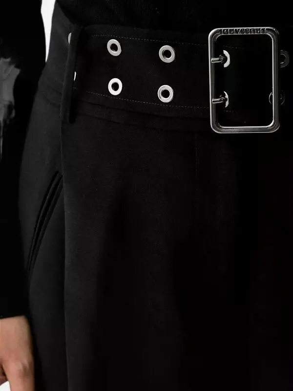 TRUSSARDI Belted Wide-leg Trousers