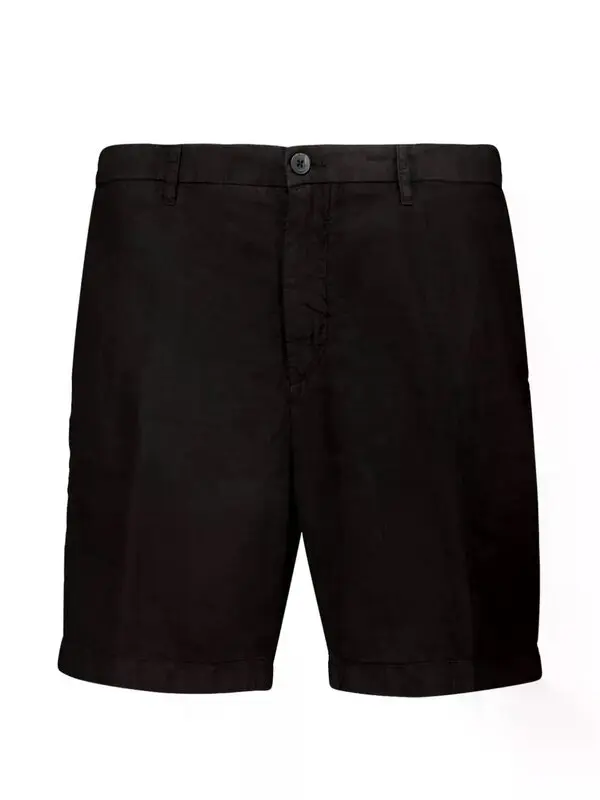 120% Lino Button-fastening Shorts