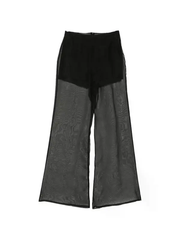 ISABEL SANCHIS Sheer-panel Trousers