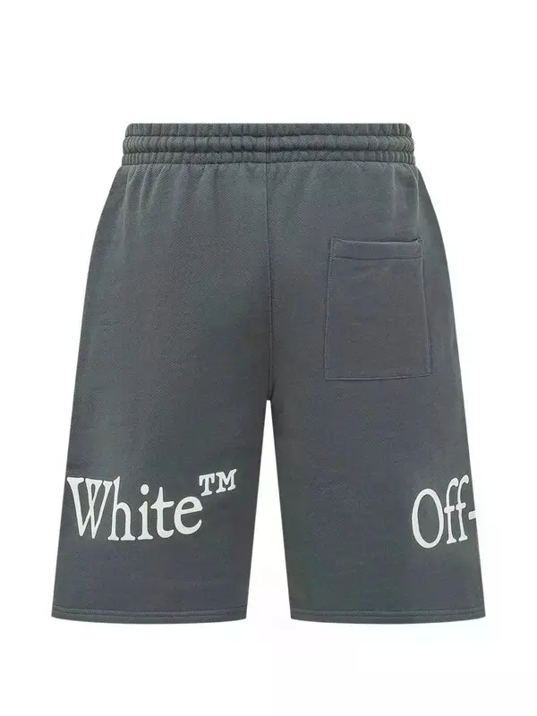 Off-White Bookish Logo-print Shorts