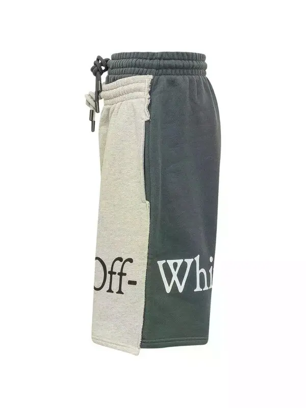 Off-White Bookish Logo-print Shorts