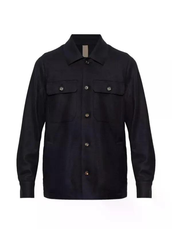 Eleventy Button-up Pocket-detail Shirt