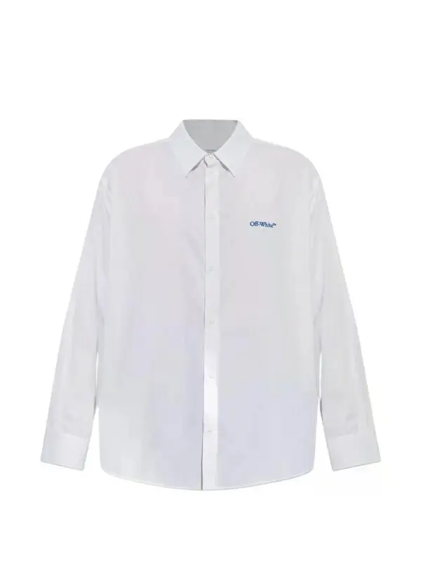 Off-White Arrows-print Cotton Shirt