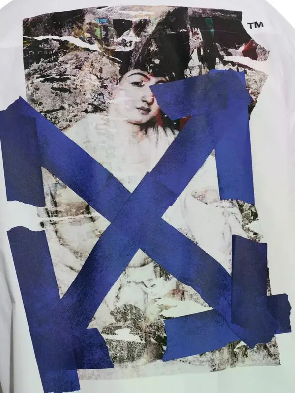 Off-White Arrows-print Cotton Shirt