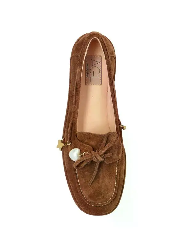 Agl Charmy Charms Round-toe Loafers