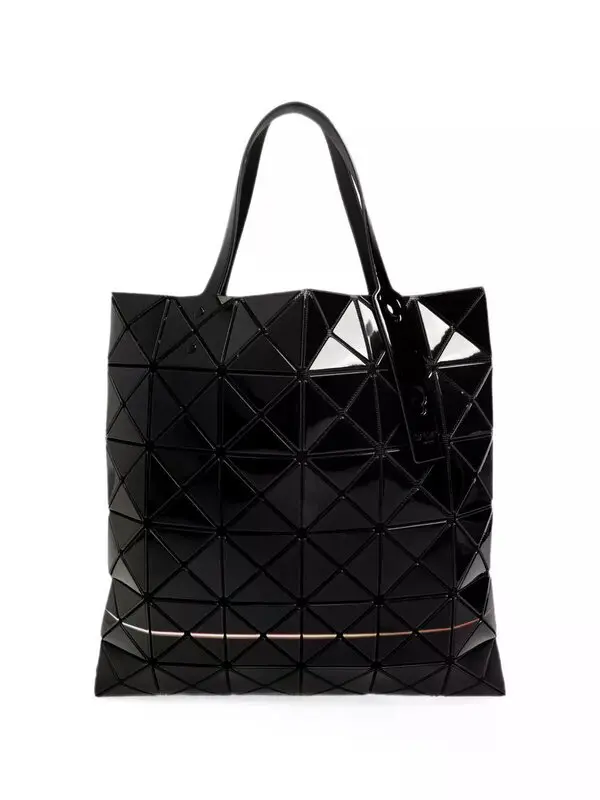 Issey Miyake Warp Geometric-panel Tote Bag - Red