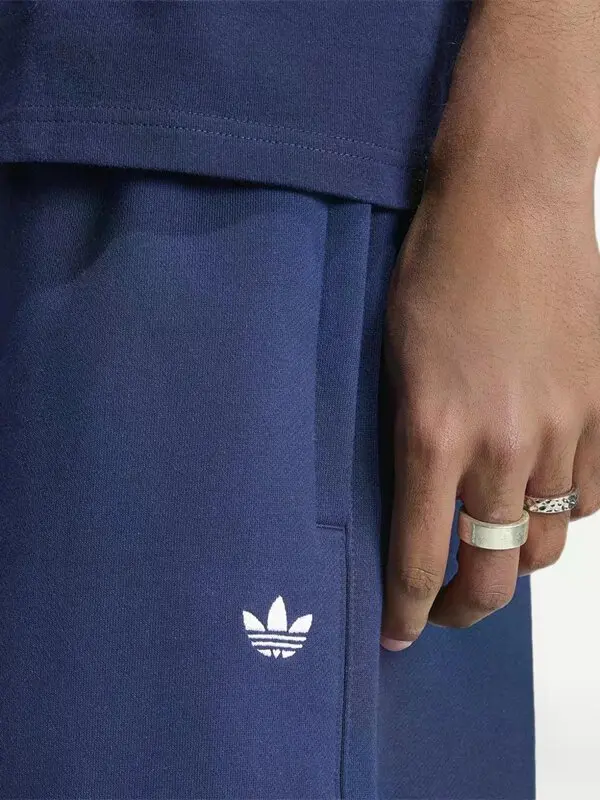 Adidas Logo-embroidered Track Pants