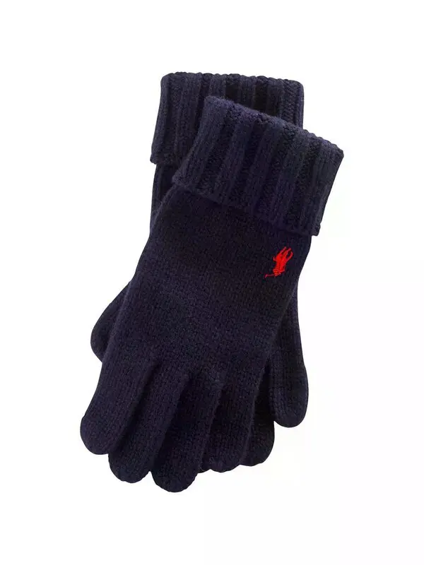 Polo Ralph Lauren Embroidered-logo Gloves