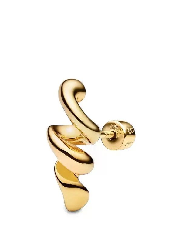 MARIA BLACK Coil Stud Earring - Gold