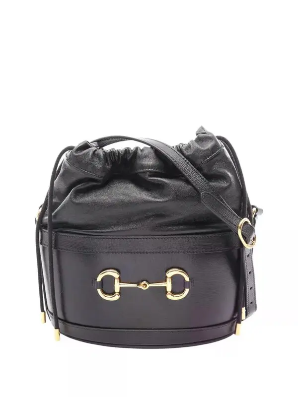 Gucci 2016-2026 Leather Horsebit 1955 Bucket Bag