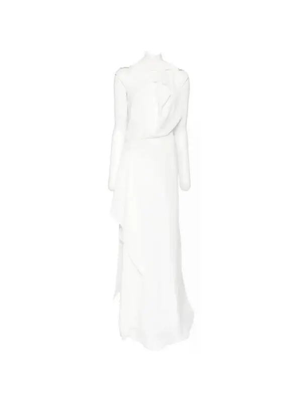 Maticevski Priority Asymmetric Gown - White