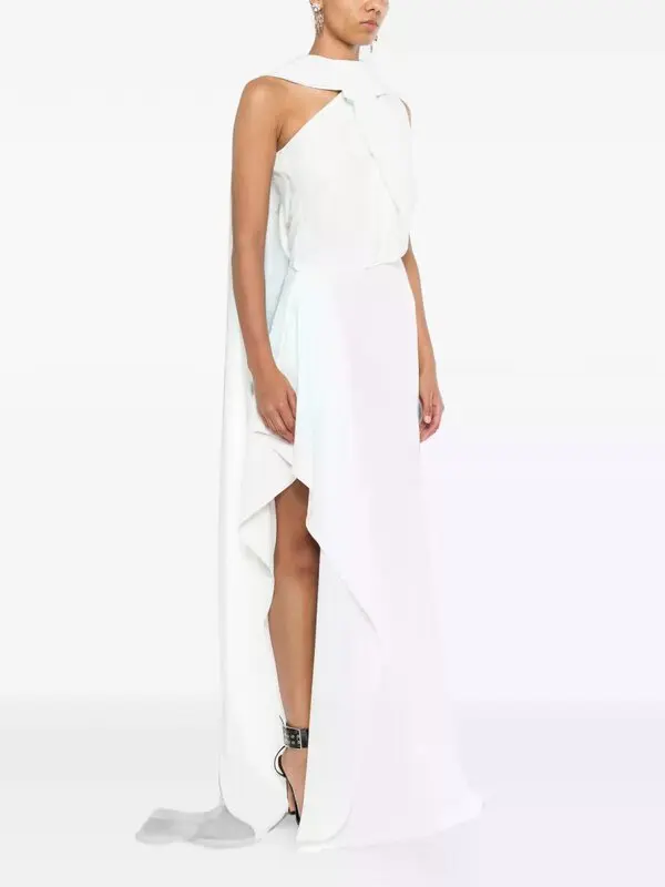 Maticevski Priority Asymmetric Gown - White