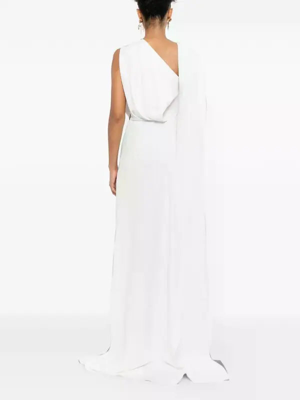 Maticevski Priority Asymmetric Gown - White