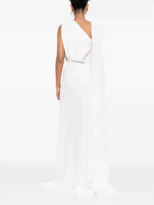 Maticevski Priority Asymmetric Gown - White