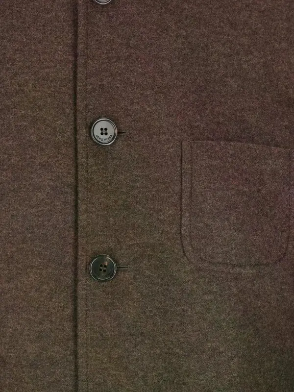 Loro Piana Spagna High-neck Button-up Jacket
