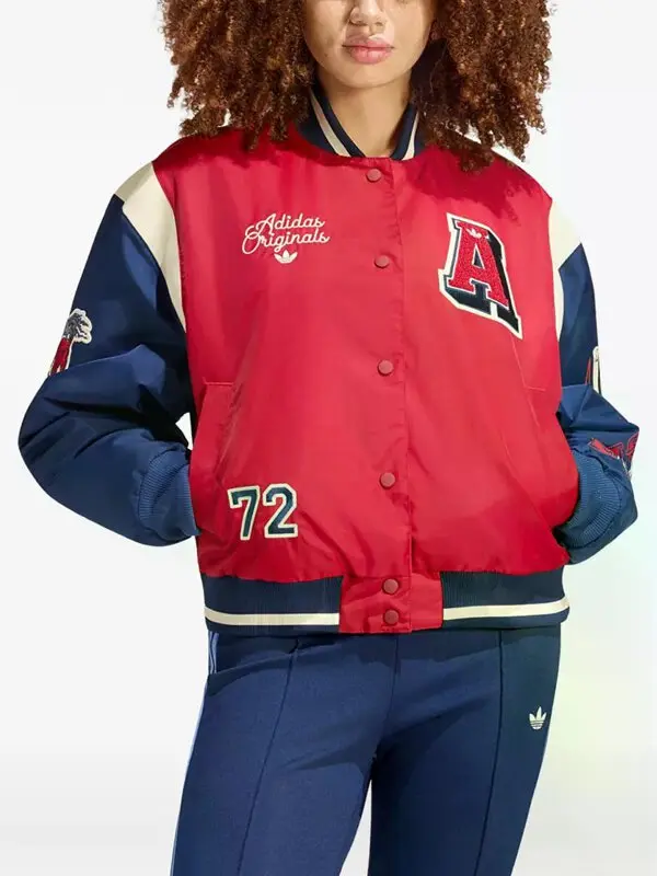 Adidas Bomber Jacket With Badges