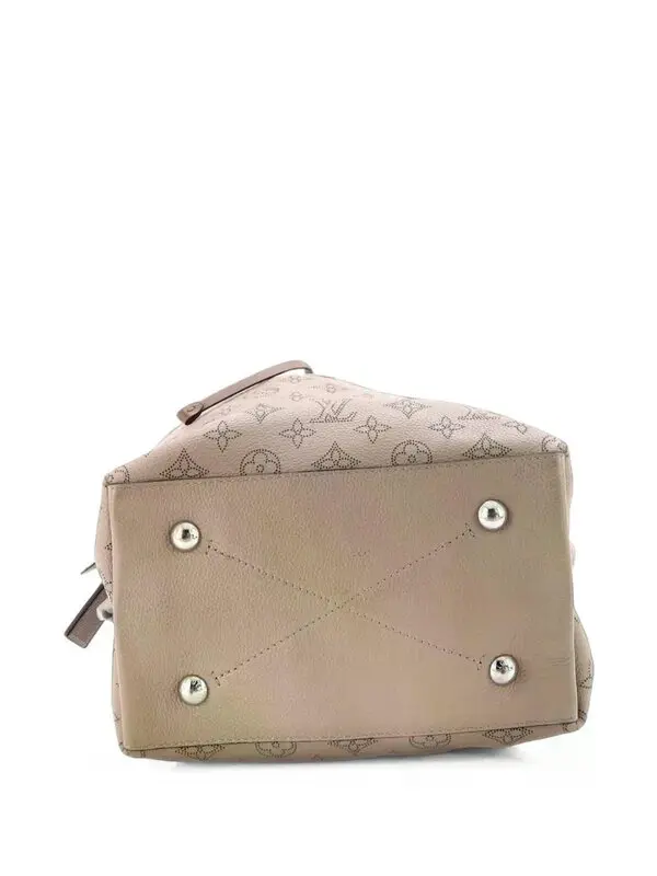 LOUIS VUITTON Muria Mahina Leather Bucket Bag