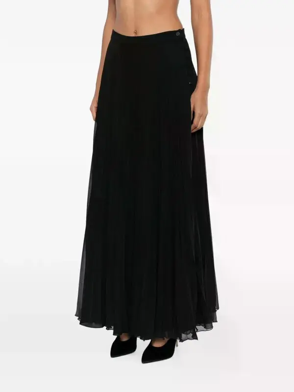 ISABEL SANCHIS Pleated Maxi Skirt