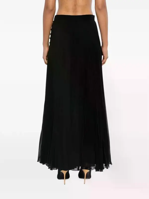 ISABEL SANCHIS Pleated Maxi Skirt