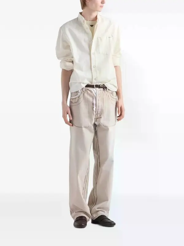 Prada Buttoned Shirt - Neutrals