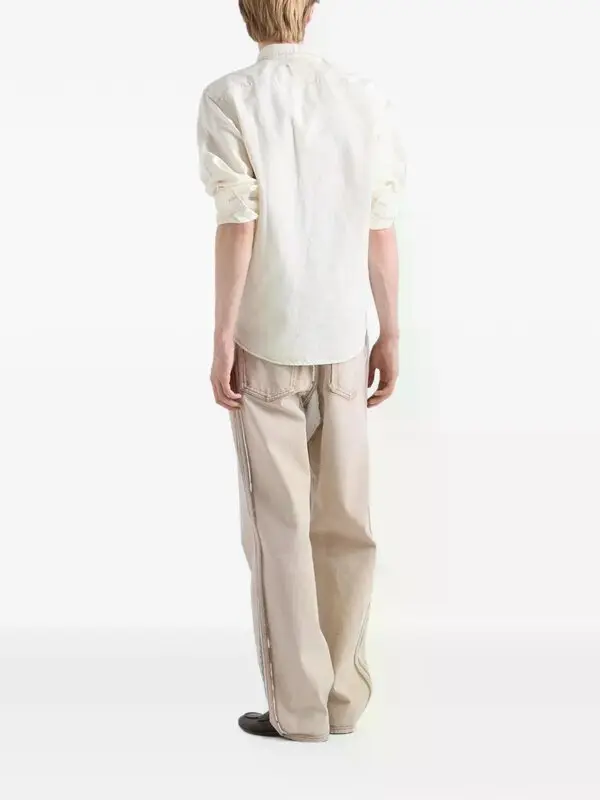 Prada Buttoned Shirt - Neutrals