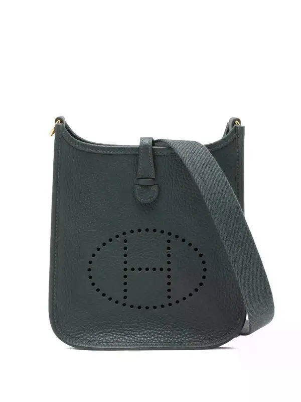 Hermès 2024 Clemence Evelyne 16 Amazone Crossbody Bag - Green