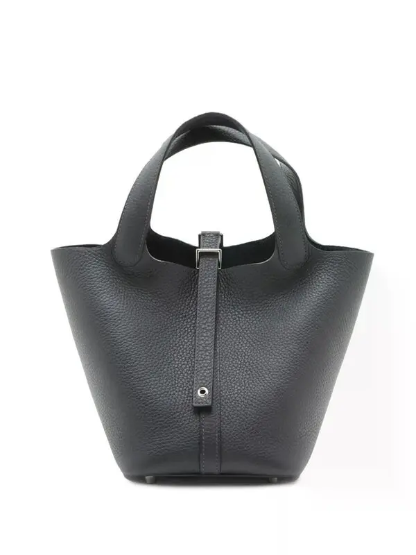 Hermès Clemence Picotin Lock 18 Handbag - Blue