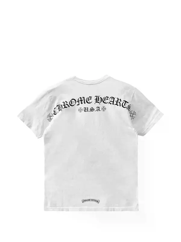Chrome Hearts Usa Script-print T-shirt