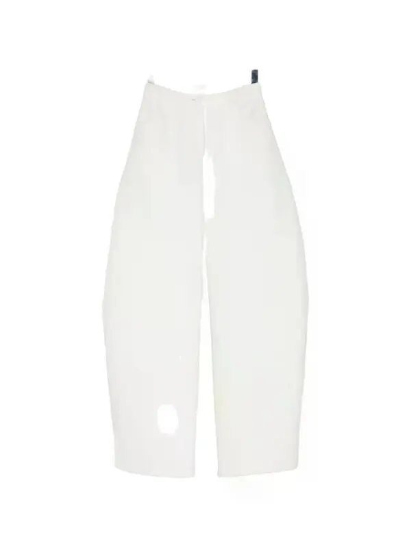 ISABEL SANCHIS Structured Curved-leg Palazzo Pants
