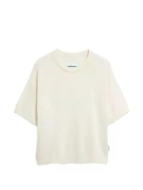 ARMEDANGELS Short-sleeve Fine-knit Sweater