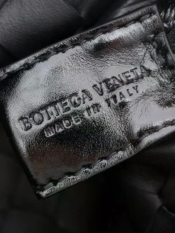 Bottega Veneta Intrecciato Loop Camera Bag - Black