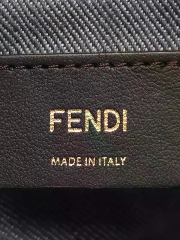 Fendi 2010-2026 Zucca Canvas Mamma Baguette Satchel