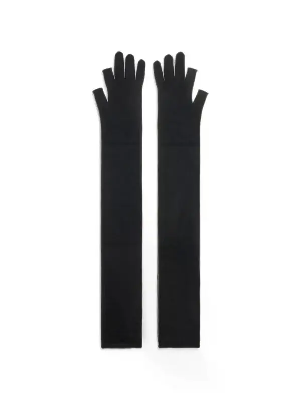Rick Owens Knitted Fingerless Gloves