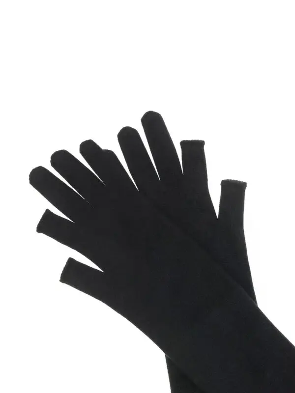 Rick Owens Knitted Fingerless Gloves