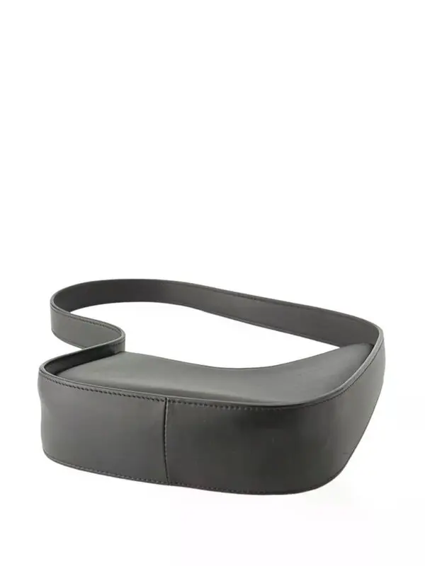 THE ROW 2000-2026 Leather Half Moon Shoulder Bag