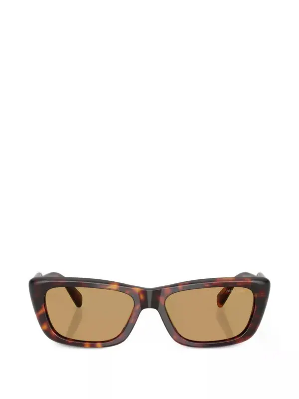 Miu Miu Rectangle-frame Sunglasses