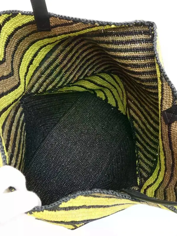 Loewe 2010-2026 Raffia Puzzle Fold Xl Tote Bag