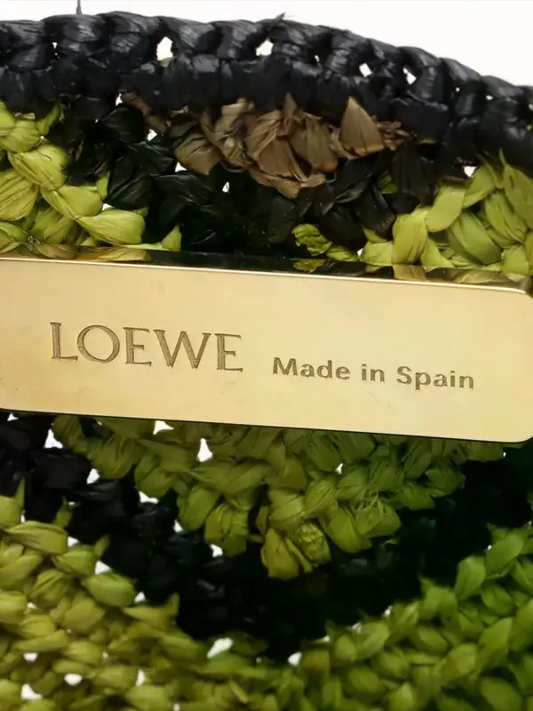 Loewe 2010-2026 Raffia Puzzle Fold Xl Tote Bag