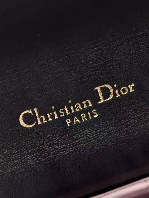 Dior 2010-2026 Medium Lambskin Cannage Miss Flap Shoulder Bag