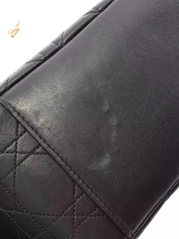 Dior 2010-2026 Medium Lambskin Cannage Miss Flap Shoulder Bag