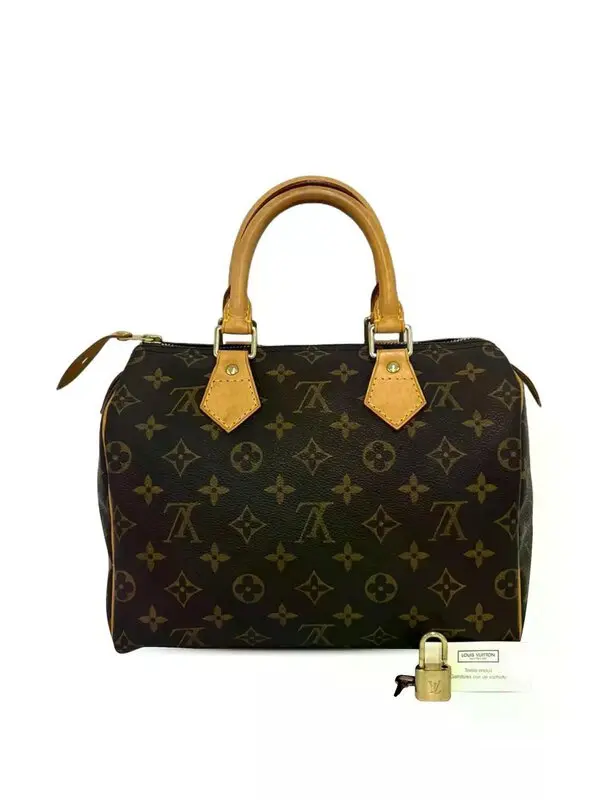 LOUIS VUITTON 2003 Monogram Speedy 25 Boston Bag