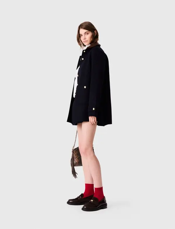 Maje Double-faced Mid-length Coat