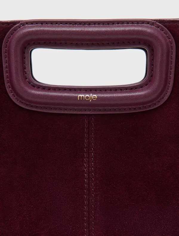 Maje Suede M Bag